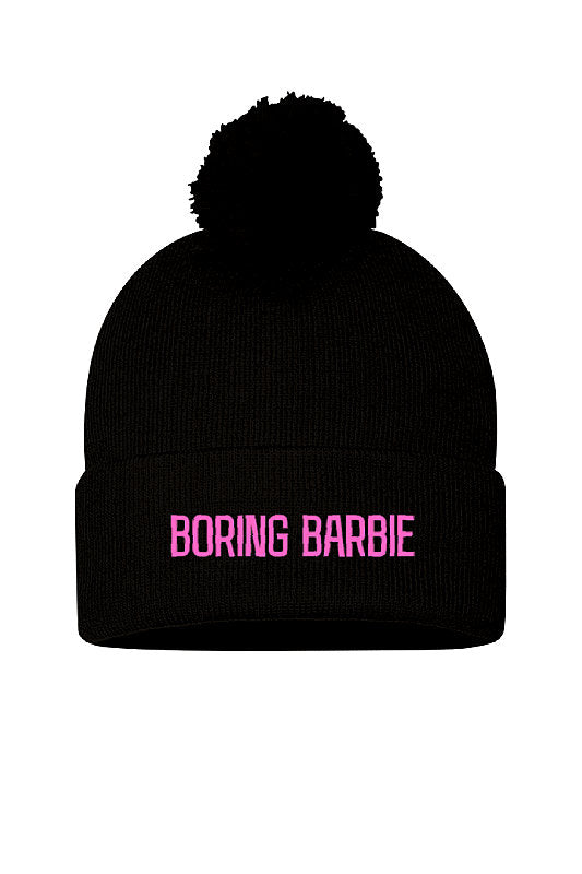 Boring Barbie (Pink Font) – Certified Hype Girl